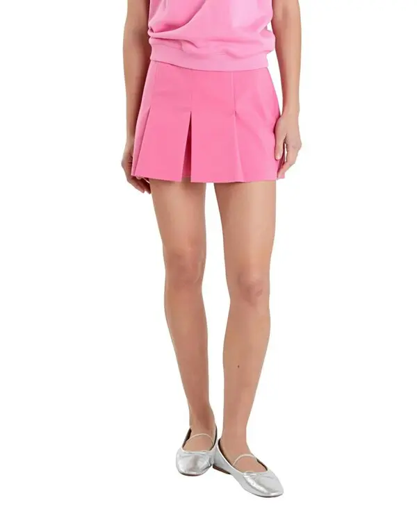 English Factory Mini Skort - Pink