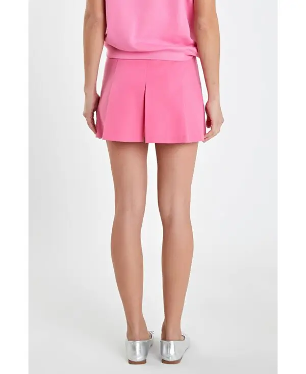 English Factory Mini Skort - Pink