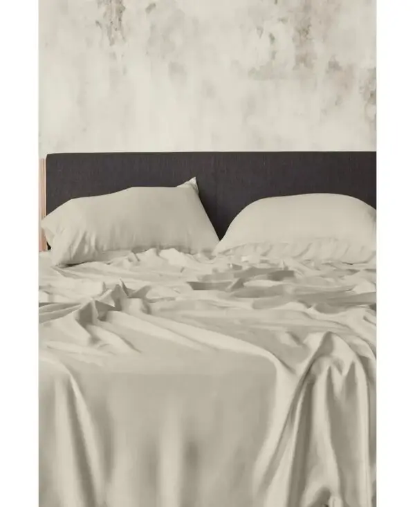 ETTITUDE Luxe Cleanbamboo Sateen+ Sheet Set - Mica