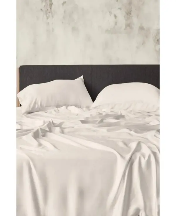 ETTITUDE Luxe Cleanbamboo Sateen+ Sheet Set - Stone