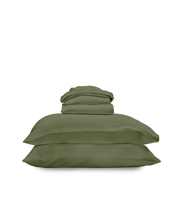 ETTITUDE Luxe Cleanbamboo Sateen+ Sheet Set - Cypress