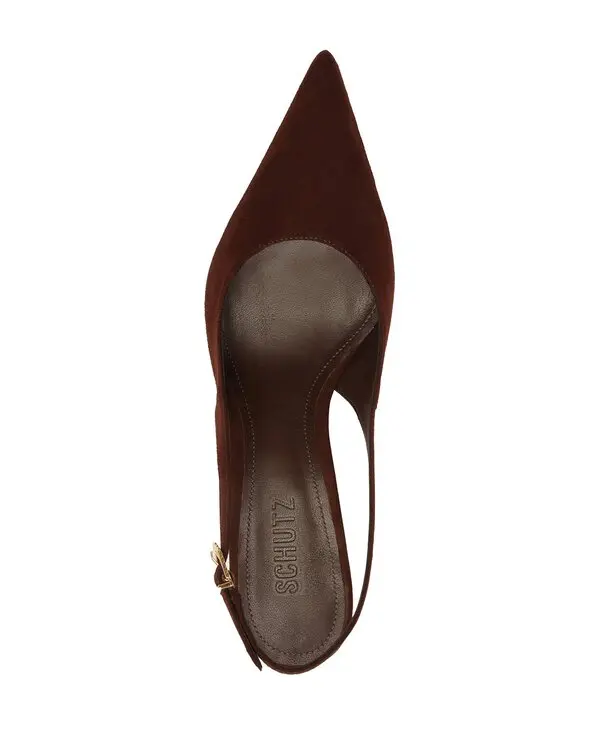 Schutz Alicia Slingback Pumps - Root Brown