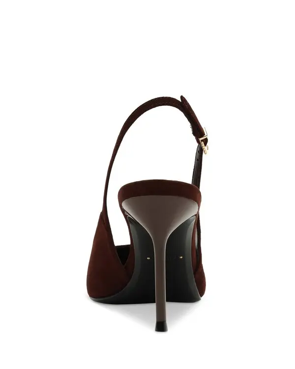 Schutz Alicia Slingback Pumps - Root Brown