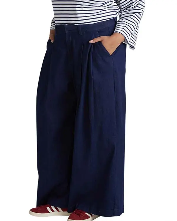 Universal Standard Denim Wide Leg Pants