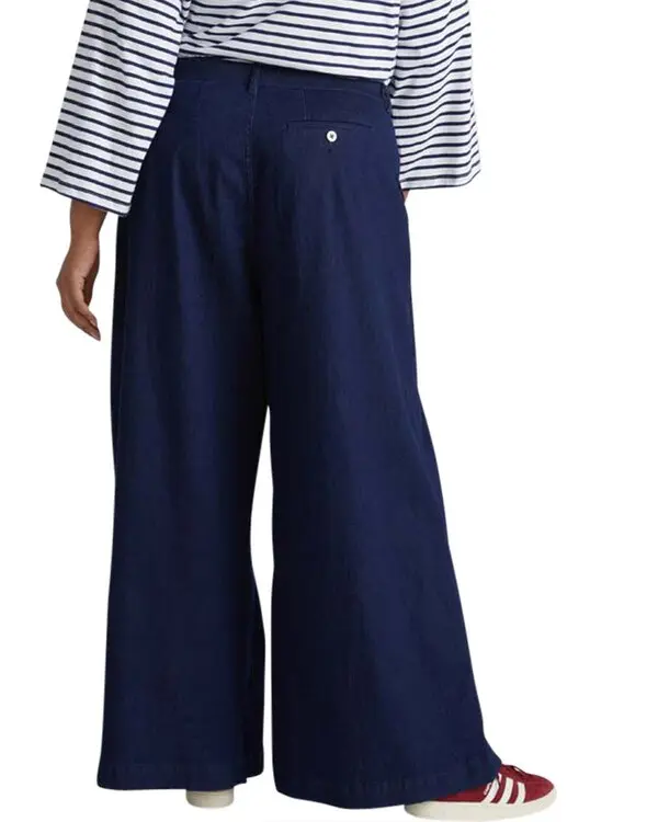 Universal Standard Denim Wide Leg Pants