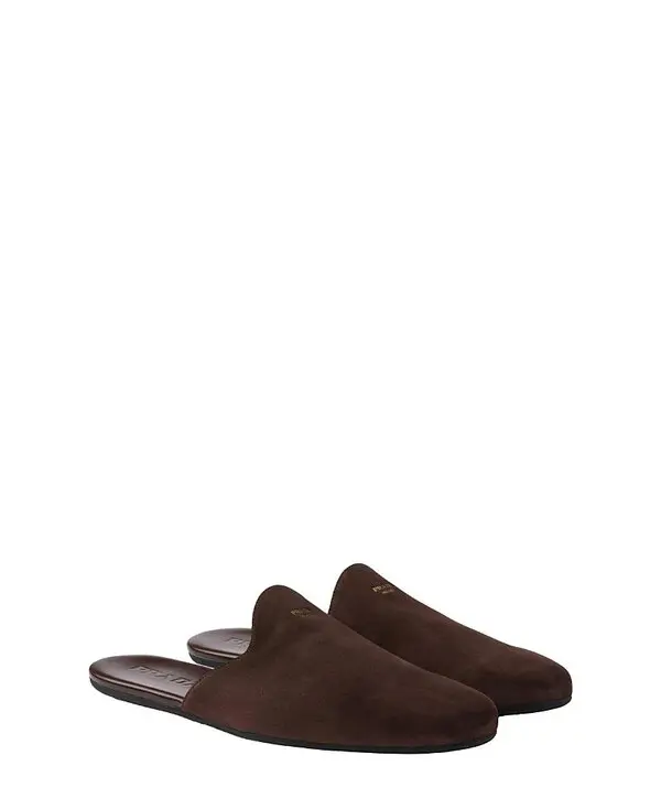 Prada Suede Mules