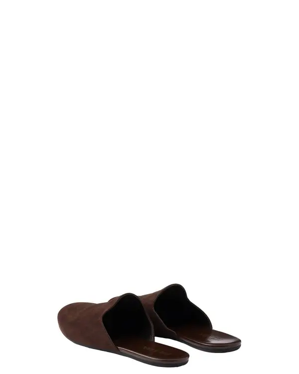 Prada Suede Mules