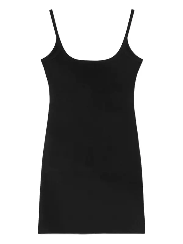 Versace Logo-embroidered Tank Dress