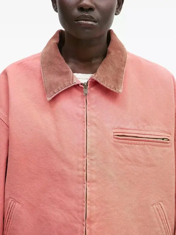 AMBUSH Zip-up Jacket With Corduroy Collar