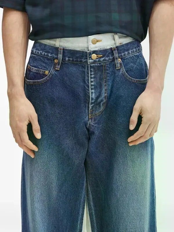 AMBUSH Two-tone Panelled Jeans