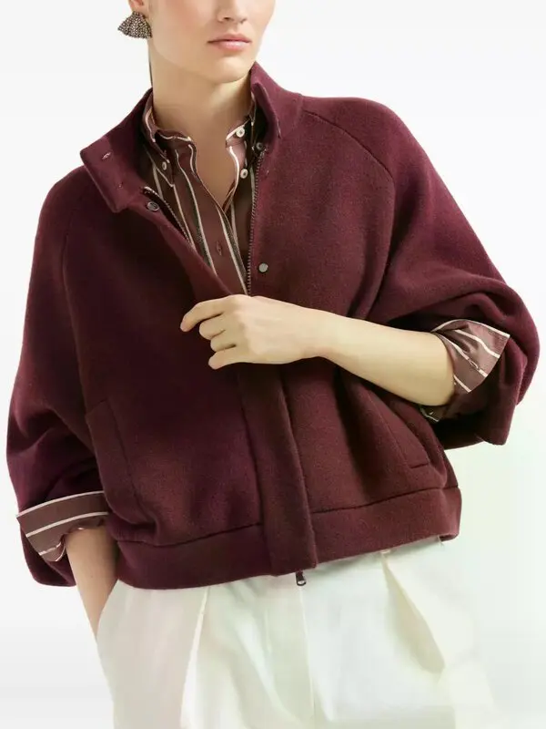 Brunello Cucinelli High-neck Jacket