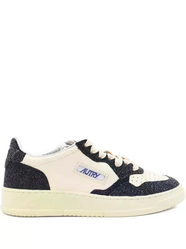 AUTRY Medalist Glitter-panel Low-top Sneakers