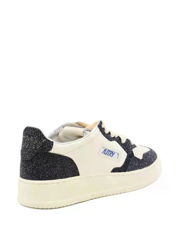 AUTRY Medalist Glitter-panel Low-top Sneakers