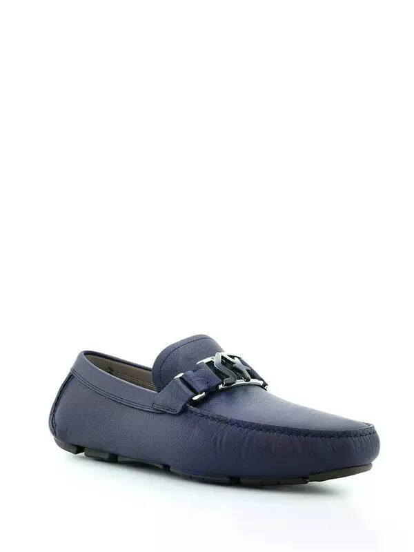 FERRAGAMO Logo Plaque Loafers