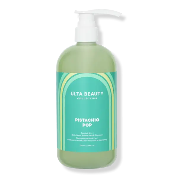 ULTA BEAUTY COLLECTION Scented 3-in-1 Body Wash, Bubble Bath & Shampoo Pistachio Pop - One-color