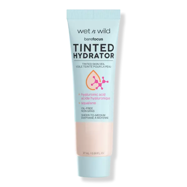 WET N WILD Bare Focus Tinted Hydrator Tinted Skin Veil - Porcelain