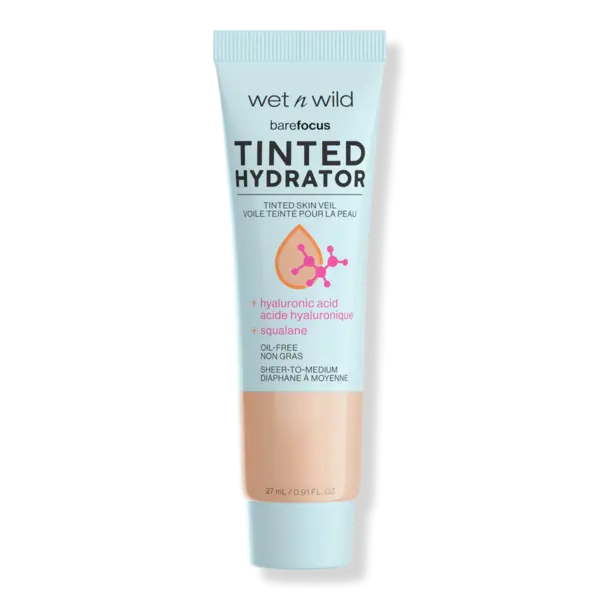 WET N WILD Bare Focus Tinted Hydrator Tinted Skin Veil - Light