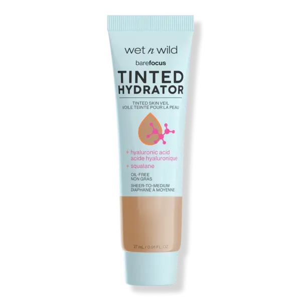 WET N WILD Bare Focus Tinted Hydrator Tinted Skin Veil - Medium Tan
