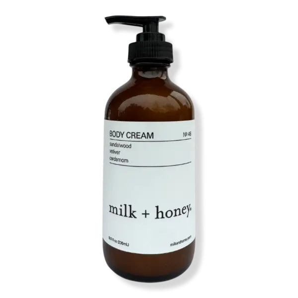 MILK + HONEY Body Cream Sandalwood, Vetiver, Cardamom - One-color