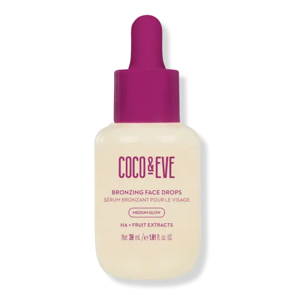 COCO & EVE Bronzing Face Drops - Medium Glow