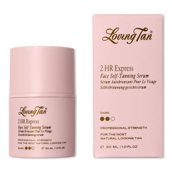 LOVING TAN 2 Hr Express Face Tanning Serum - Dark