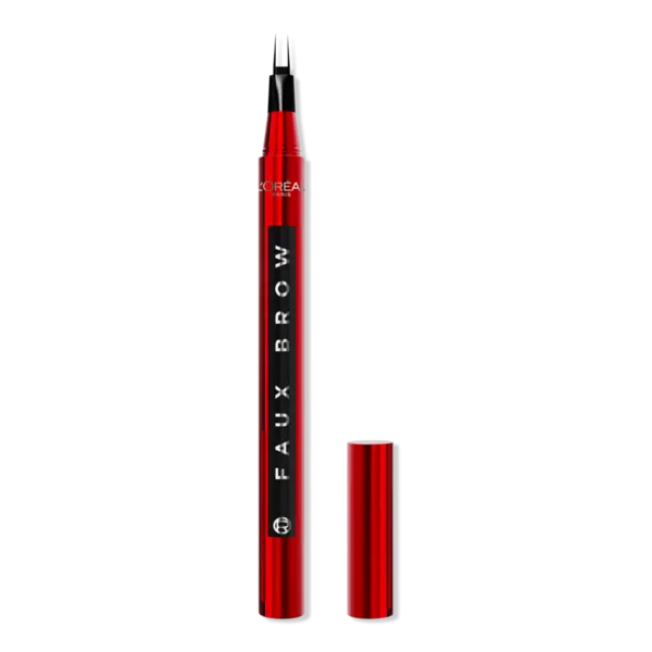 L'OREAL PARIS  Faux Brow Ultra Fine Double-brush Tip Brow Filling Pen - Soft Black
