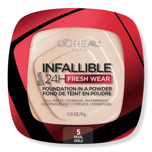 L'OREAL Infallible 24h Fresh Wear Foundation In A Powder - 5 Pearl