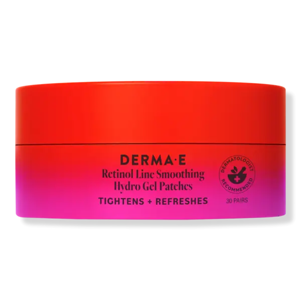 DERMA E Retinol Line Smoothing Hydro Gel Patches - One-color
