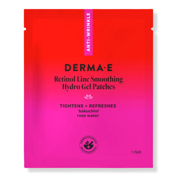 DERMA E Retinol Line Smoothing Hydro Gel Patches - One-color