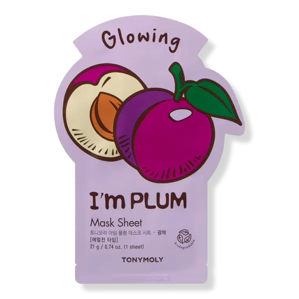 TONYMOLY I'm Am Sheet Mask Plum - One-color