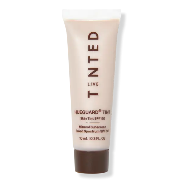 LIVE TINTED Hueguard Mini Skin Tint Spf 50 Mineral Sunscreen Broad Spectrum - Shade 8
