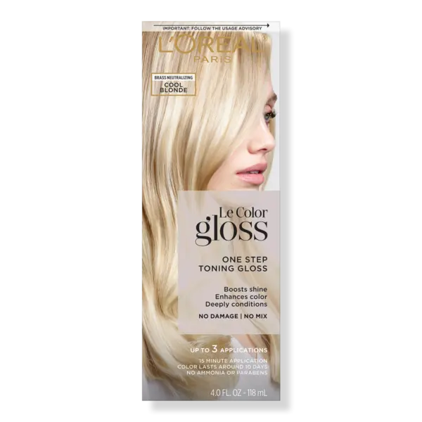 L'OREAL Le Color Gloss One Step Toning Gloss - Cool Blonde