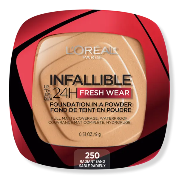 L'OREAL Infallible 24h Fresh Wear Foundation In A Powder - 250 Radiant Sand