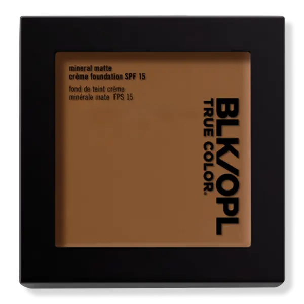 BLK/OPL True Color Mineral Matte Creme Powder Foundation Spf 15 - Hazelnut