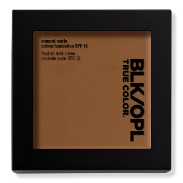 BLK/OPL True Color Mineral Matte Creme Powder Foundation Spf 15 - Amber