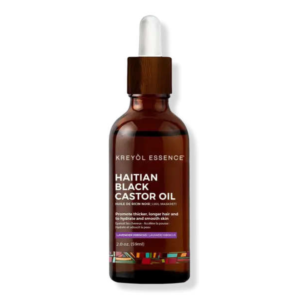 KREYOL ESSENCE Haitian Black Castor Oil Lavender Hibiscus - One-color