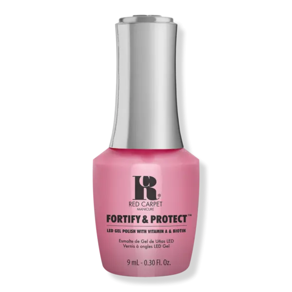 RED CARPET MANICURE Fortify & Protect Led Gel Nail Polish Collection - Very Important Pink