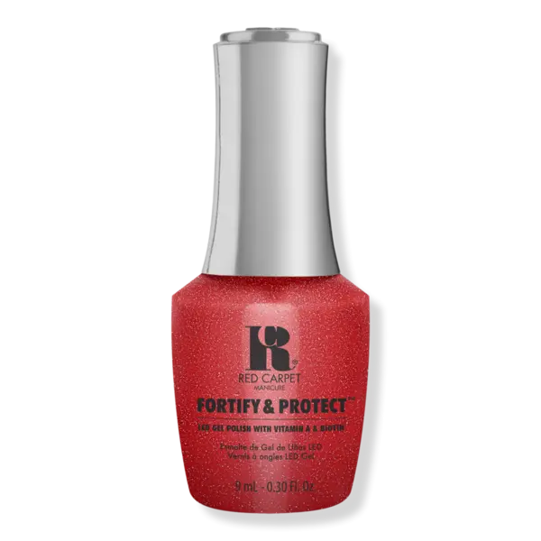 RED CARPET MANICURE Fortify & Protect Led Gel Nail Polish Collection - Scarlet Superstar