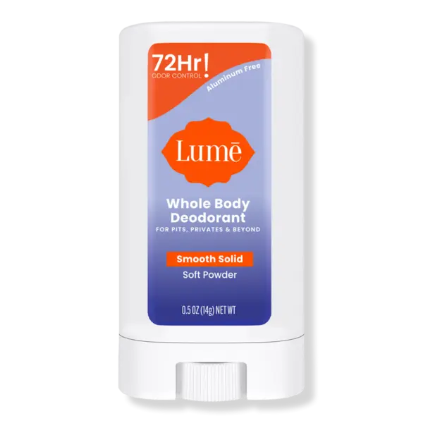 LUME Mini Whole Body Deodorant Smooth Solid Soft Powder