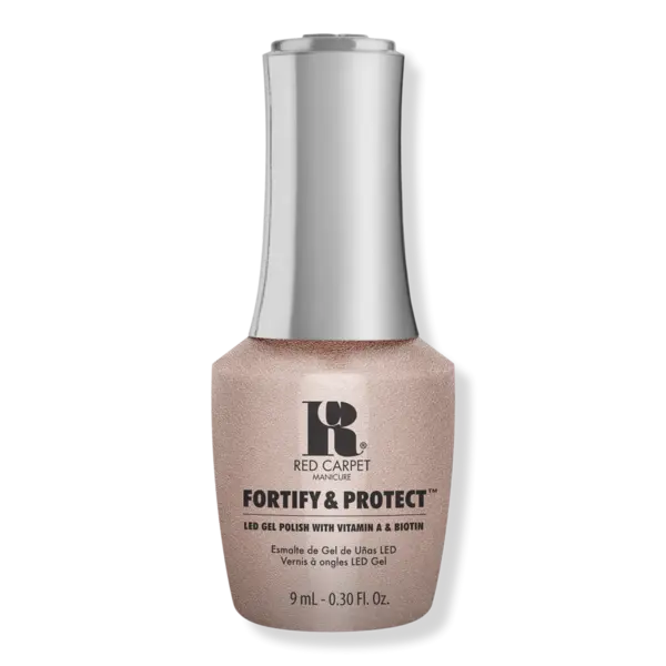 RED CARPET MANICURE Fortify & Protect Led Gel Nail Polish Collection - Nude Outlook