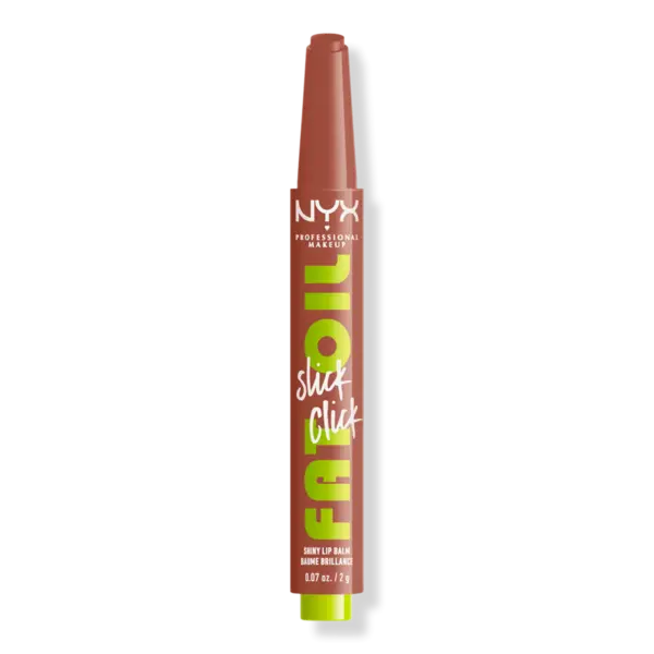 NYX PROFESSIONAL MAKEUP Fat Oil Slick Click Vegan Lip Balm - Verified