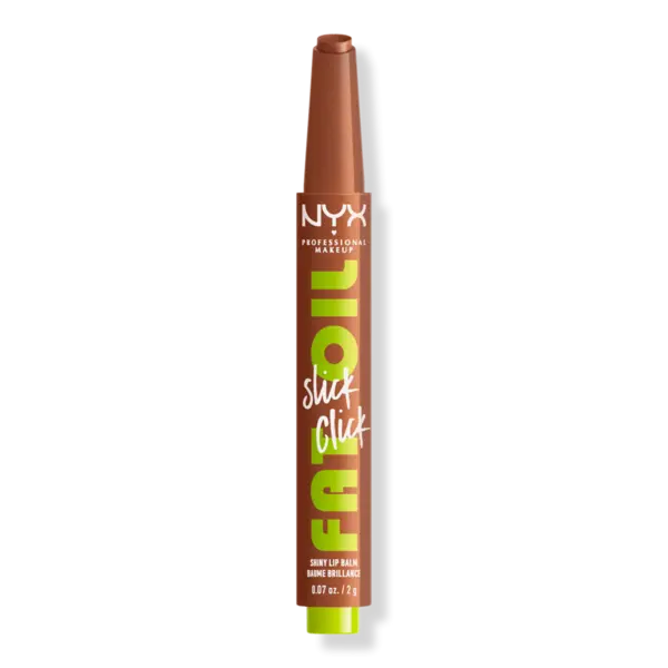 NYX PROFESSIONAL MAKEUP Fat Oil Slick Click Vegan Lip Balm - Feedworthy