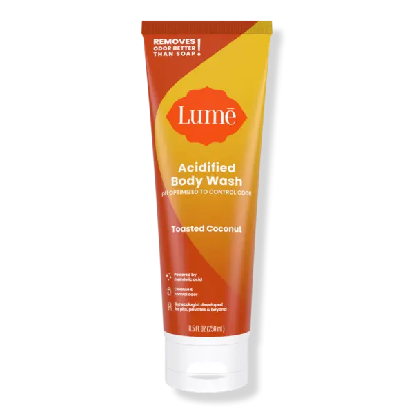 LUME Acidified Odor Control Body Wash Toasted Coconut - One-color
