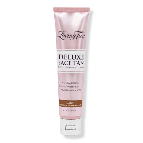 LOVING TAN 8 Hr Deluxe Face Self-tanning Cream - Dark