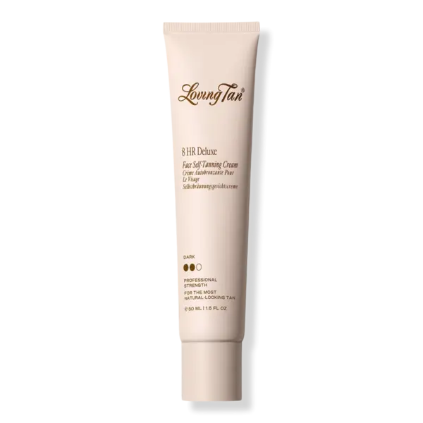 LOVING TAN 8 Hr Deluxe Face Self-tanning Cream - Dark