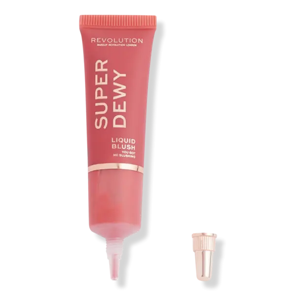 REVOLUTION BEAUTY Superdewy Liquid Blush - You Got Me Blushing