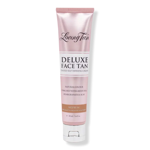 LOVING TAN 8 Hr Deluxe Face Self-tanning Cream - Medium