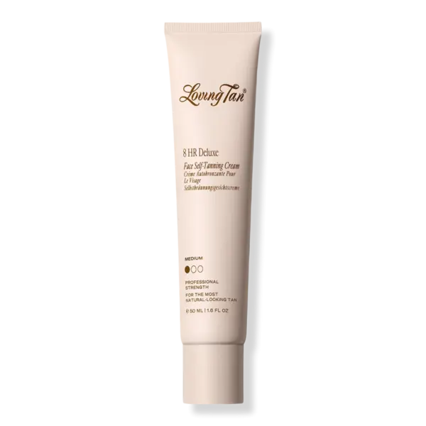 LOVING TAN 8 Hr Deluxe Face Self-tanning Cream - Medium