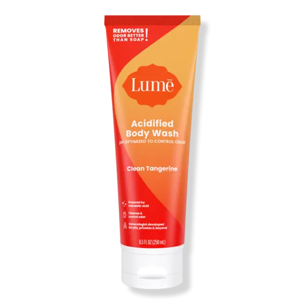 LUME Acidified Odor Control Body Wash Clean Tangerine - One-color