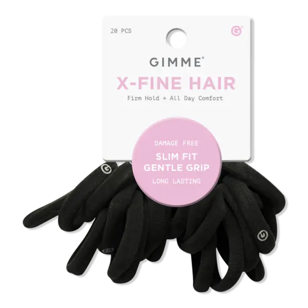 GIMME BEAUTY X-fine Hair Bands - Black